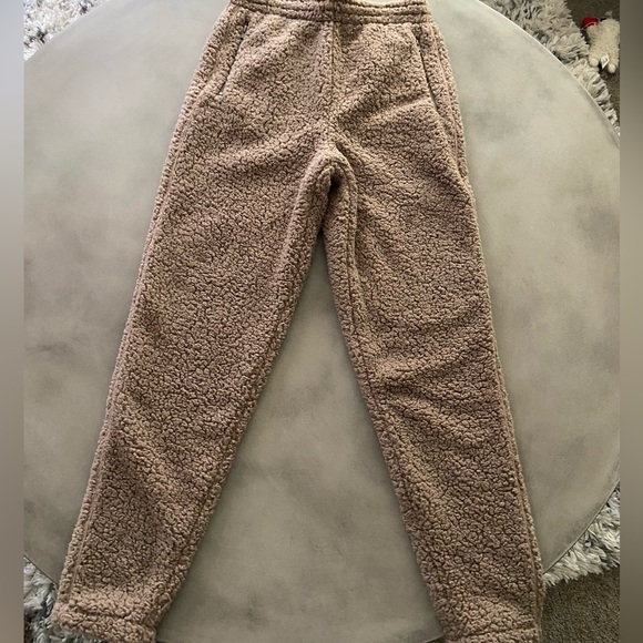 SKIMS | Pants & Jumpsuits | Teddy Jogger Desert | Poshmark